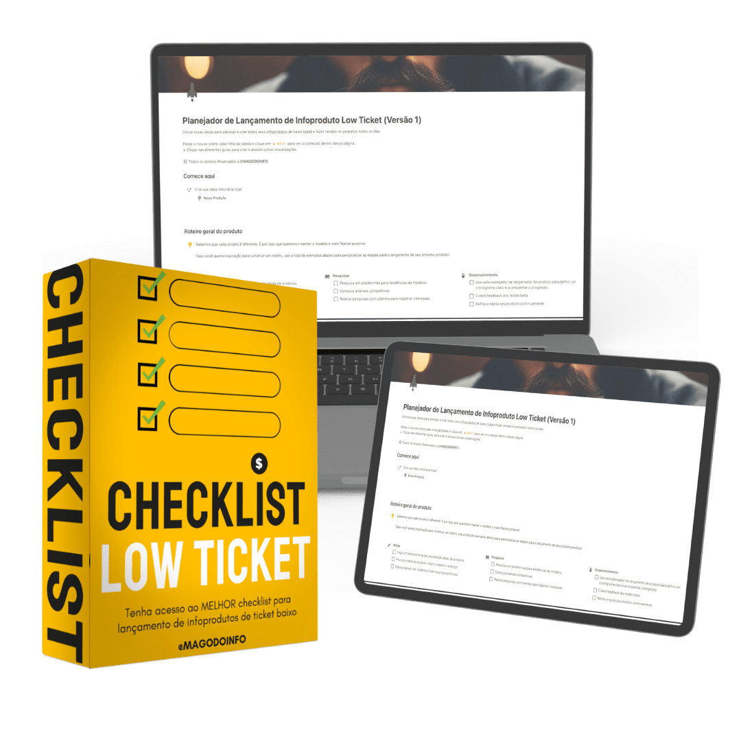 Checklist de Infoproduto – 10 – magodoinfo.com.br